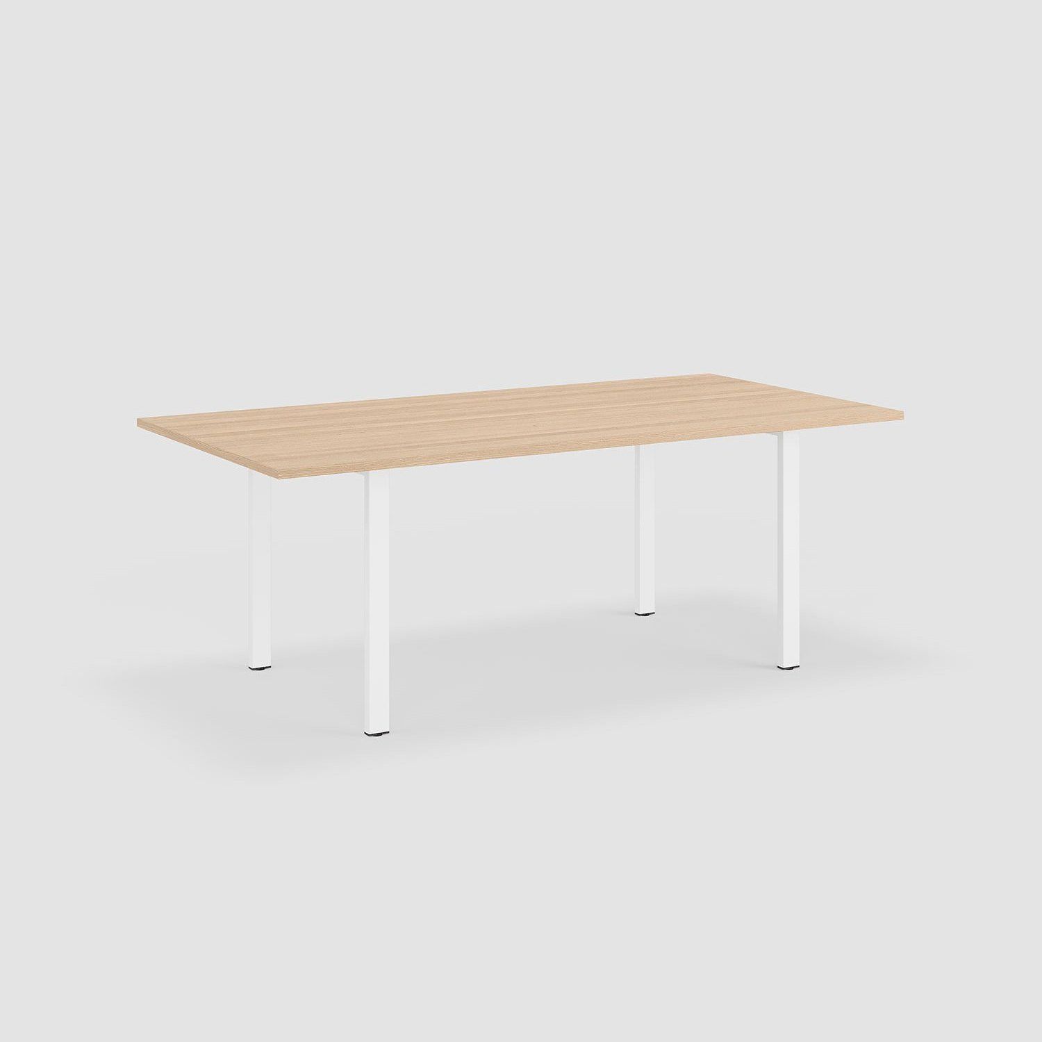 Modern conference table - T-MEETING - Bene GmbH - metal / wood veneer ...