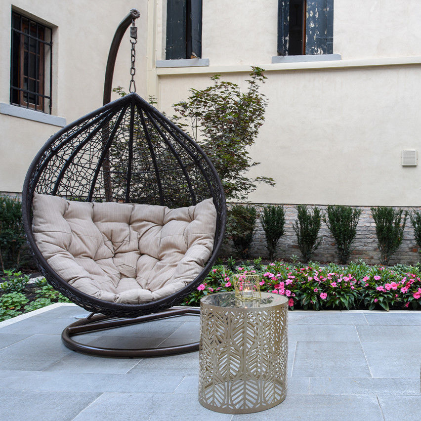 Hanging armchair - ROCKING CHAIR - DRIGANI SRL - contemporary / fabric ...