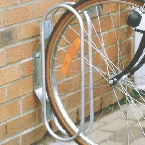 Wall-mounted bike rack - 204702 - PROCITY - galvanised steel ...
