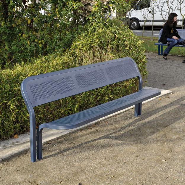 Contemporary public bench - Conviviale® - PROCITY - galvanized steel ...