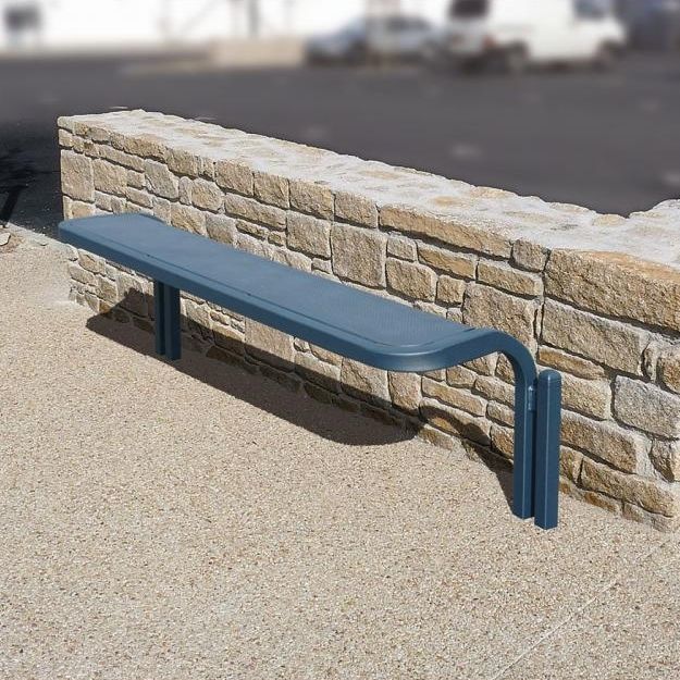 Contemporary public bench - Conviviale® - PROCITY - galvanised steel ...