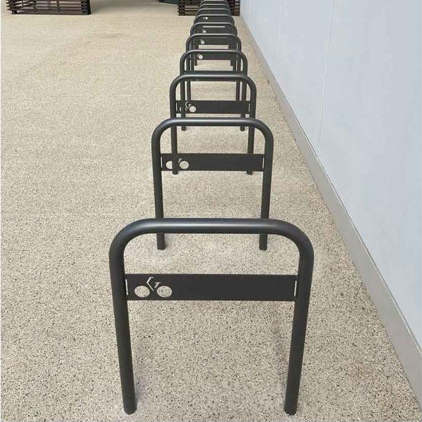 Floor-mounted bike stand - 294014 series - PROCITY - galvanised steel ...