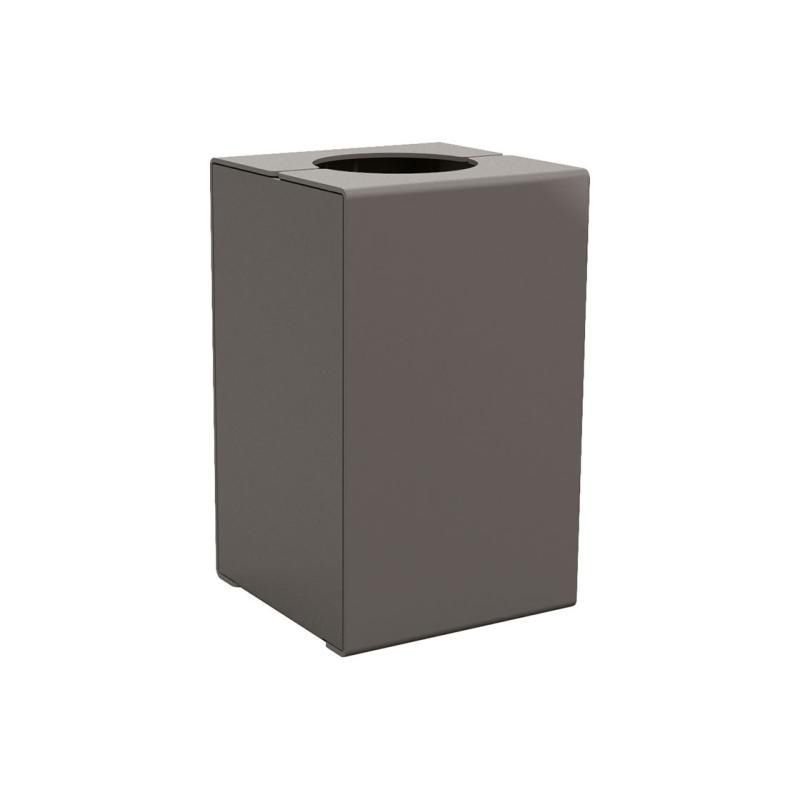 Public trash can - KUBE - PROCITY - galvanized steel / steel / zinc