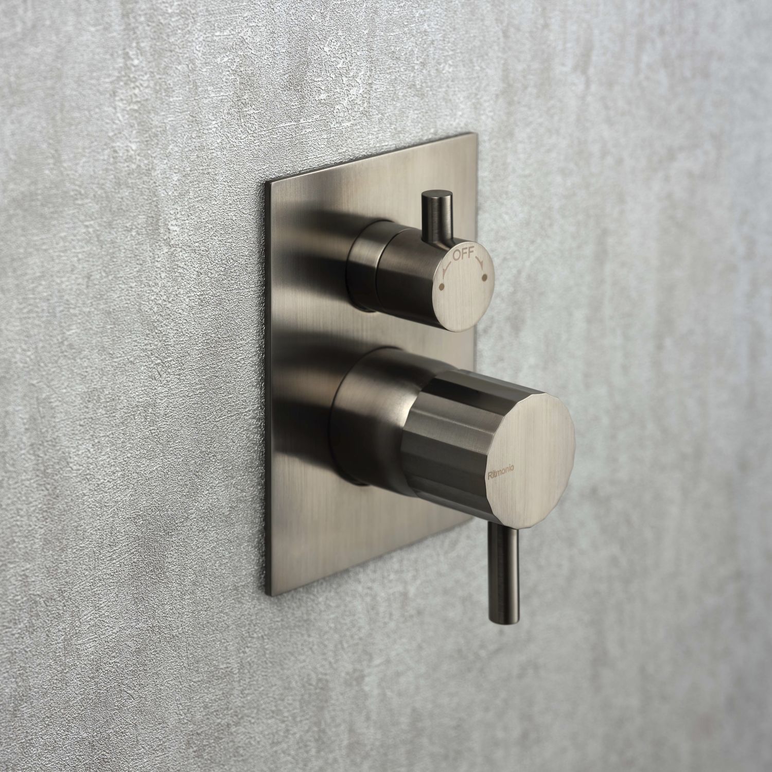 Shower mixer tap - PR51GM101BLX+PR51MC101BLX - Ritmonio Rubinetterie ...