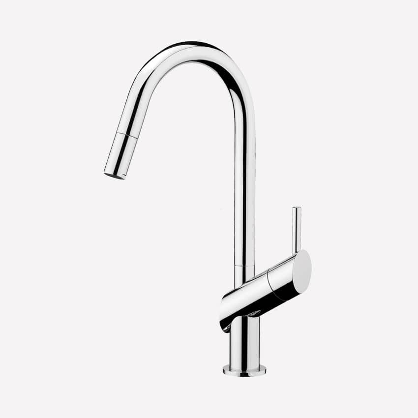 Countertop mixer tap - HB940301 - Webert - chromed metal / kitchen / 1-hole