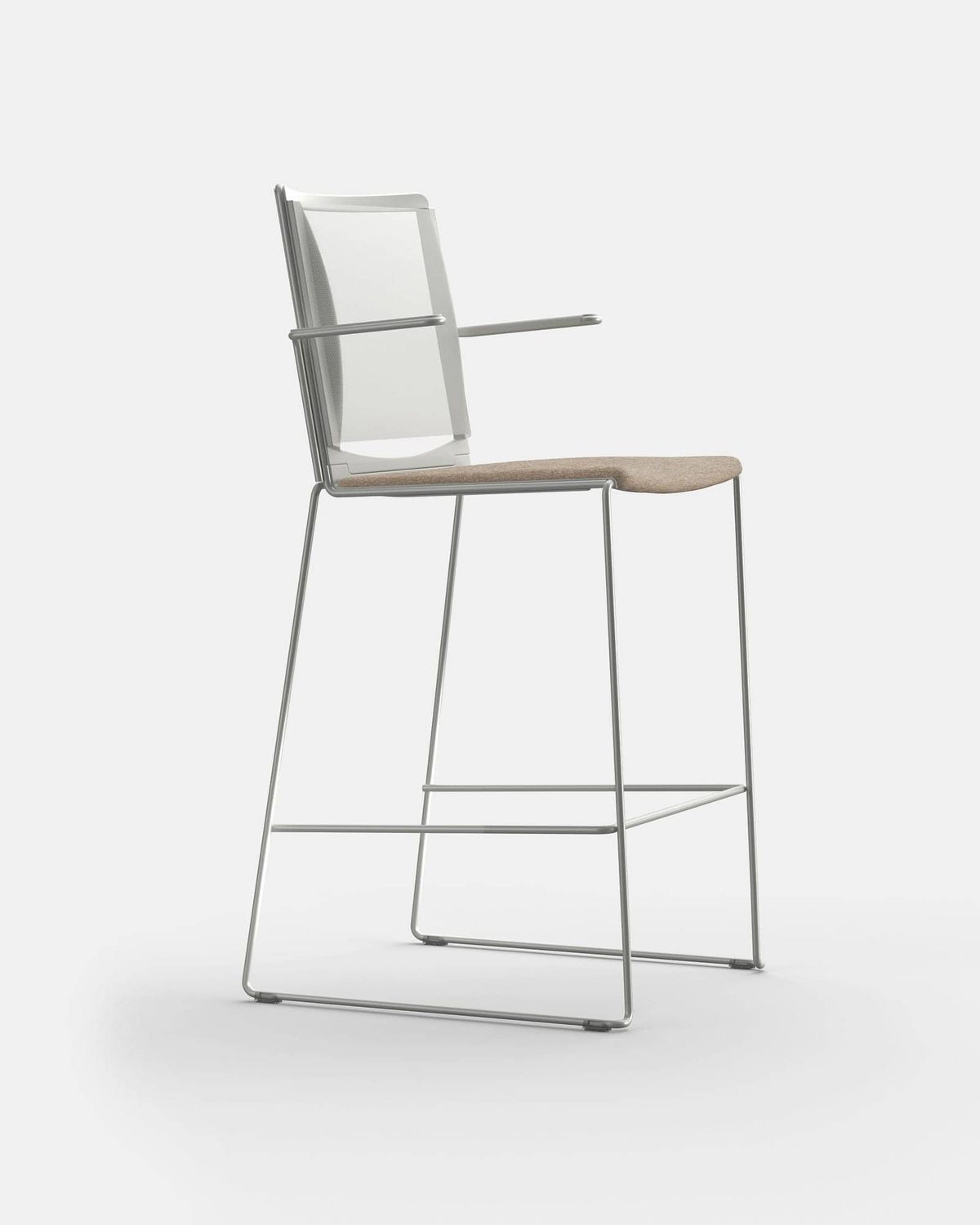 Contemporary bar chair - MULTI M PT S BR - IBEBI - indoor / fabric ...