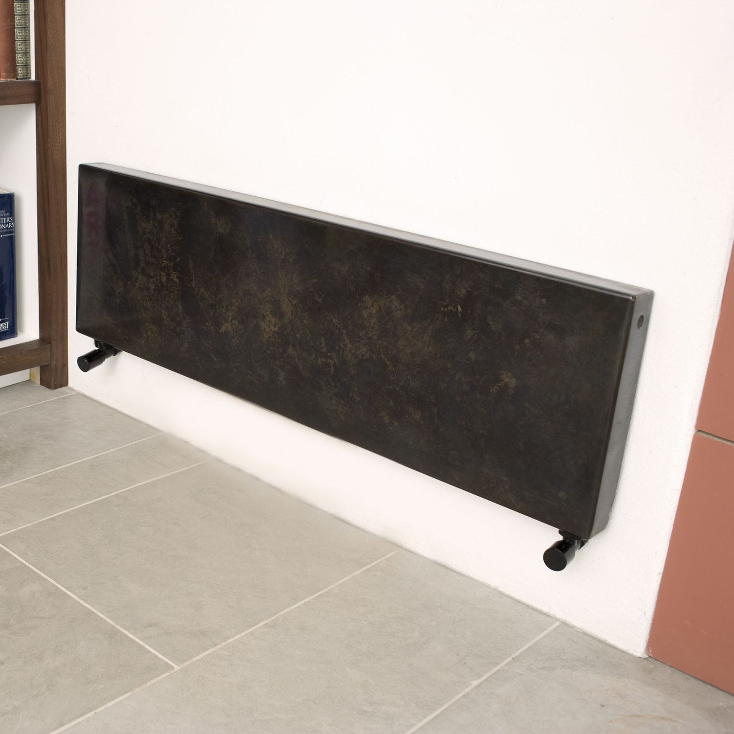 Hot water radiator - GONG - Eskimo - contemporary / brass / copper