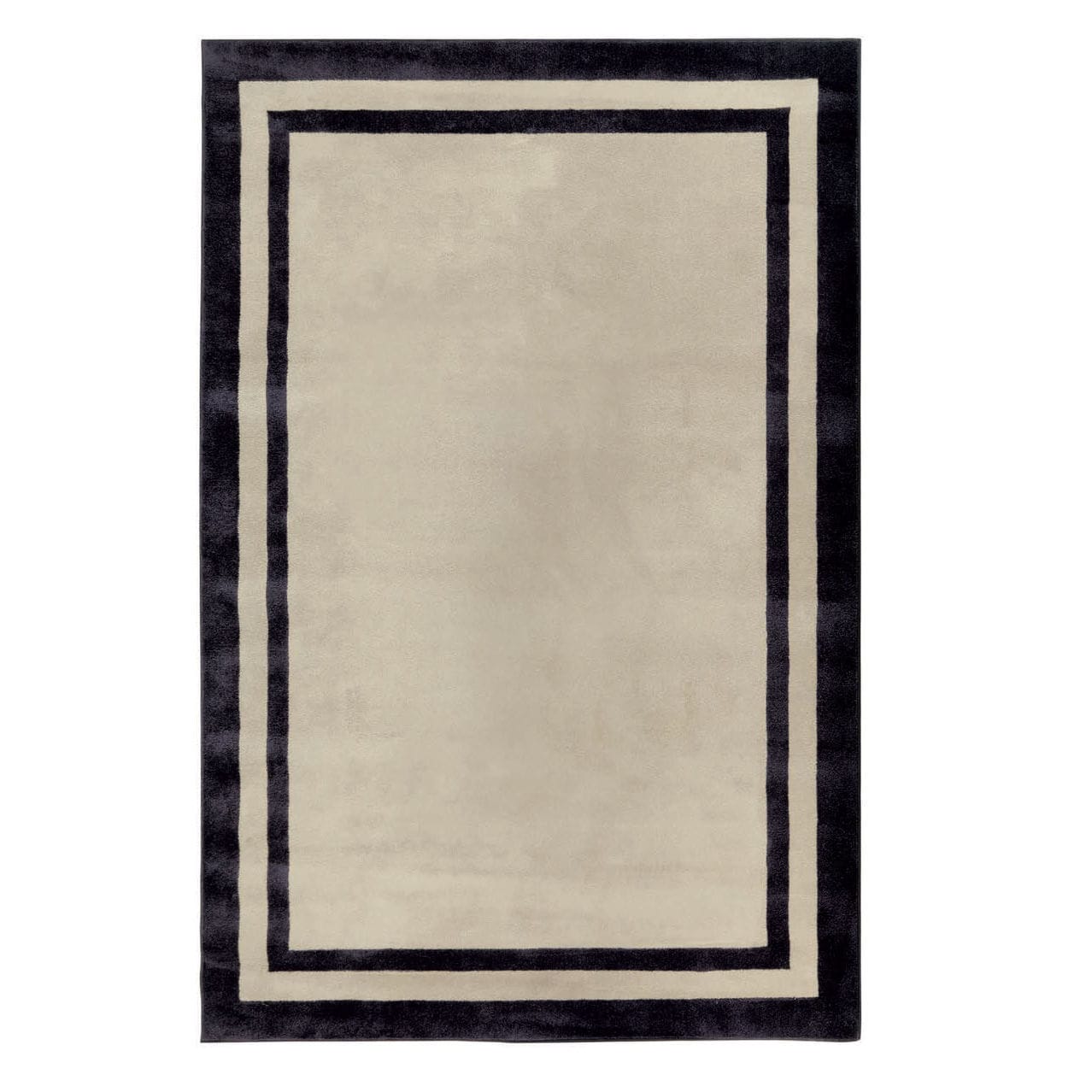 Contemporary rug - CA010/1 - ZANABONI - striped / rectangular / Italian