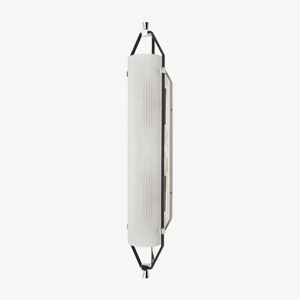 Contemporary wall light - ADLT02 - Waterworks - indoor / brass / nickel