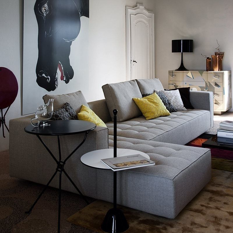 Modular sofa - KILT - Zanotta - corner / contemporary / fabric