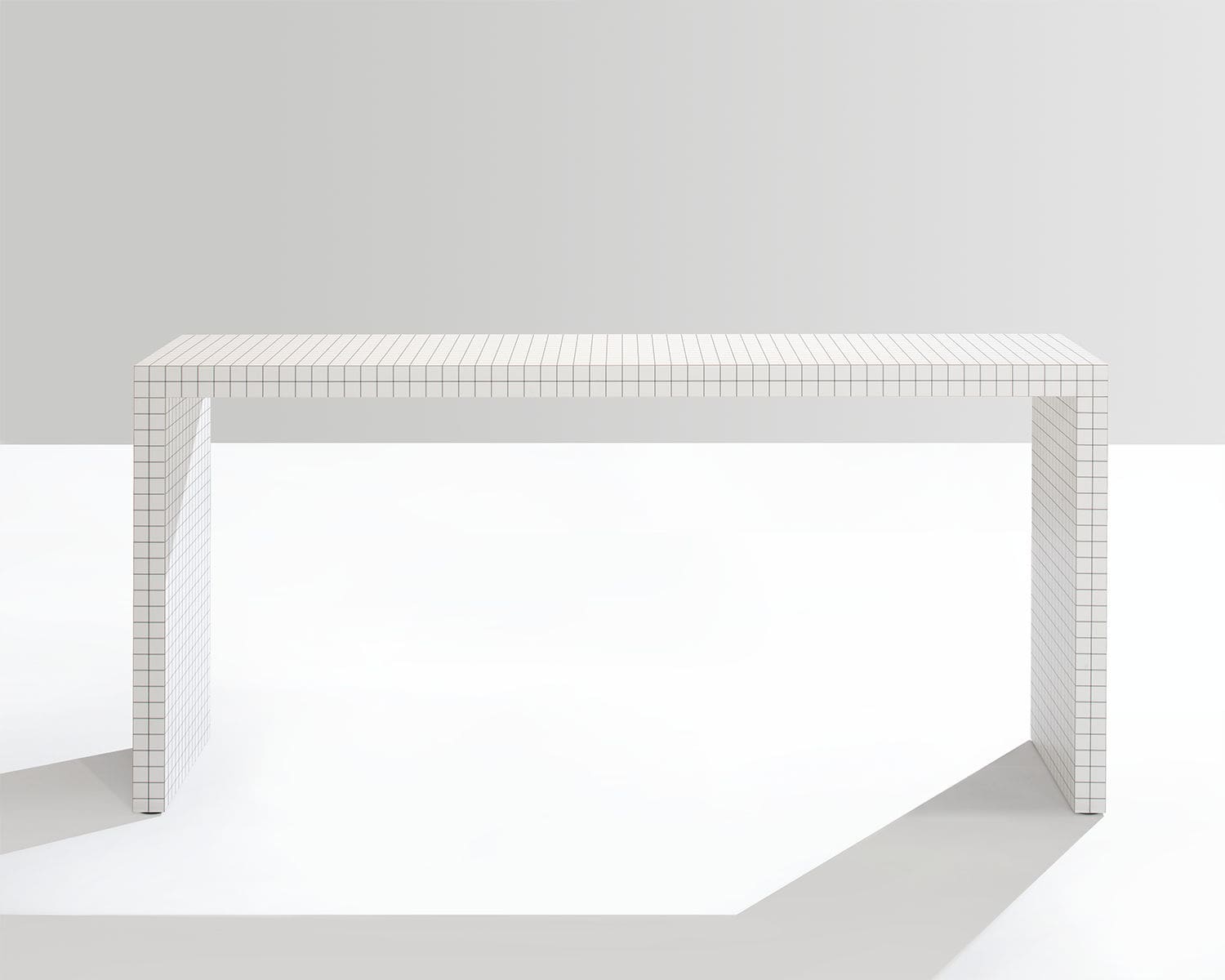 Contemporary sideboard table - QUADERNA - Zanotta - laminate / plastic / laminate base