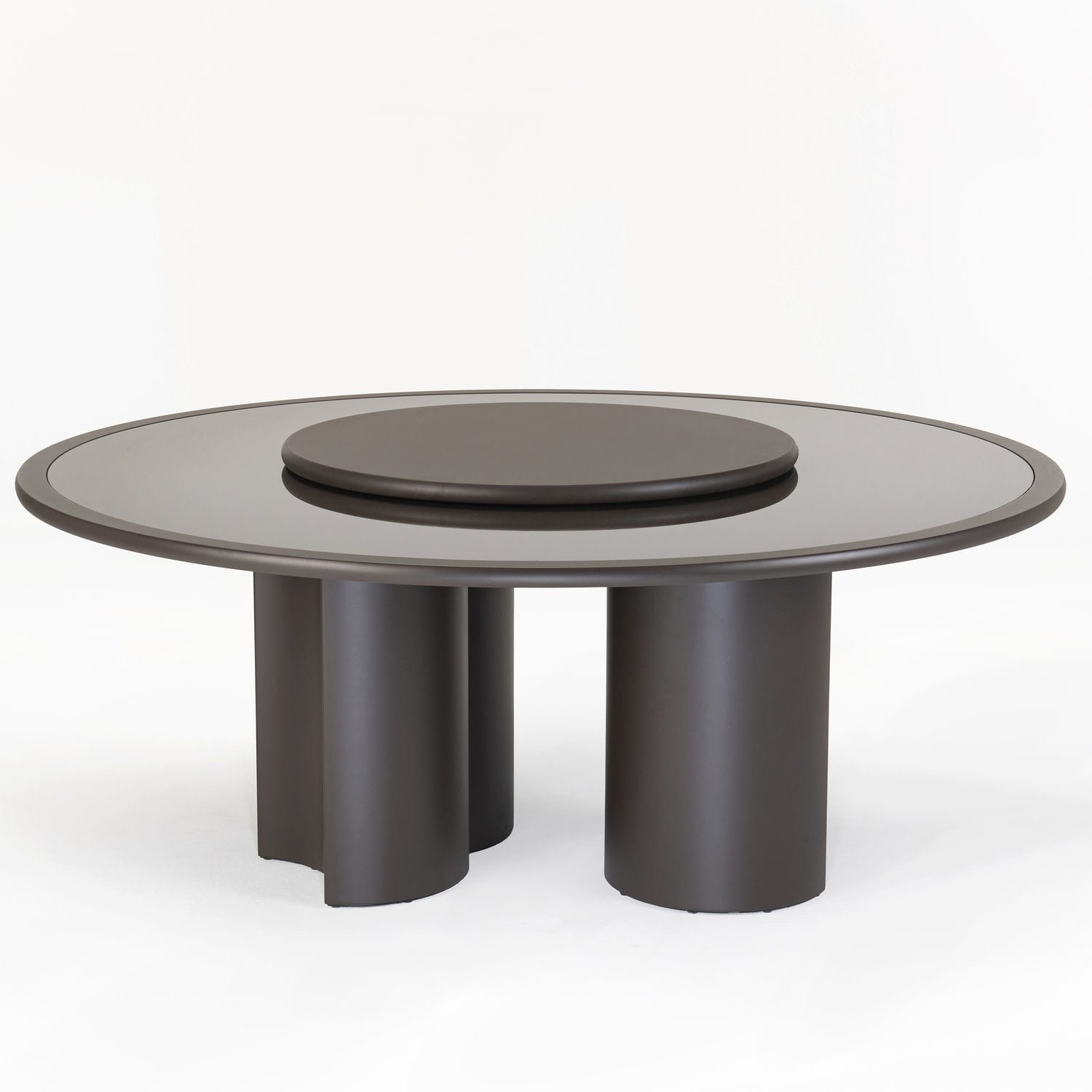 Contemporary table - Bol 2326 - Zanotta - lacquered MDF / crystal ...