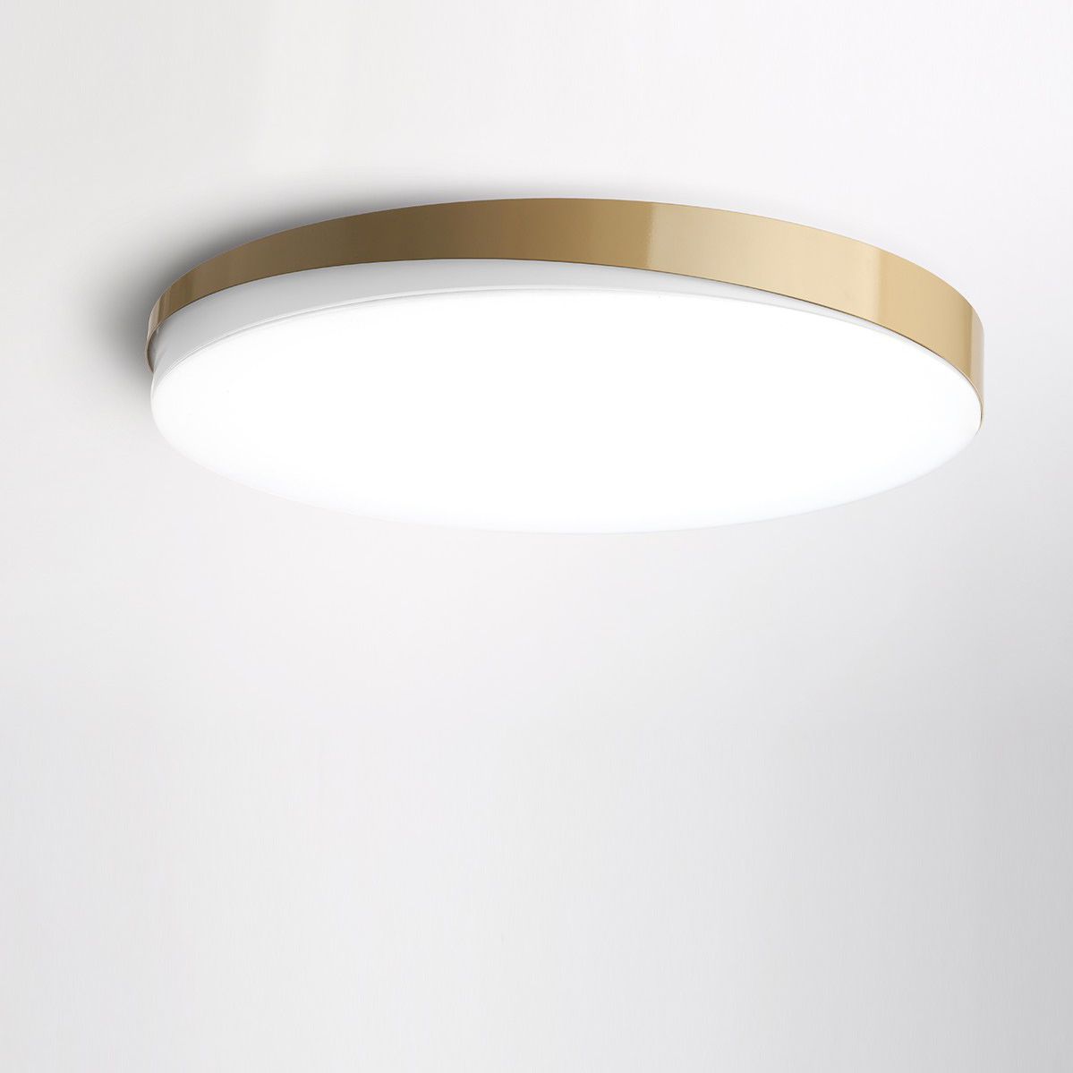 Contemporary ceiling light - LOOLA - ZAVA SRL - round / iron / Plexiglas®
