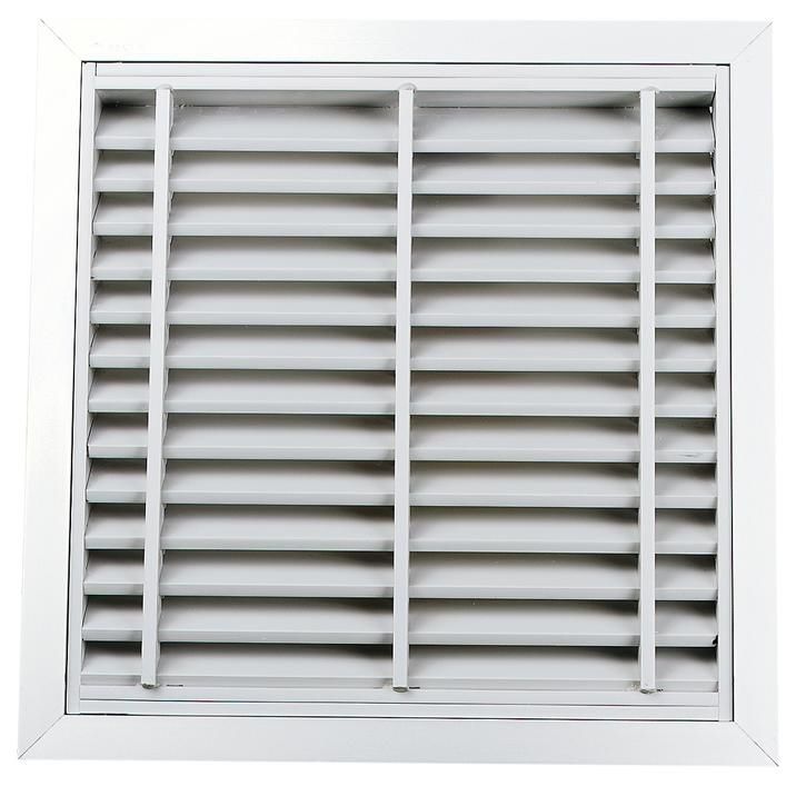 Aluminum ventilation grill - 465/1 - RENSON - rectangular / interior ...