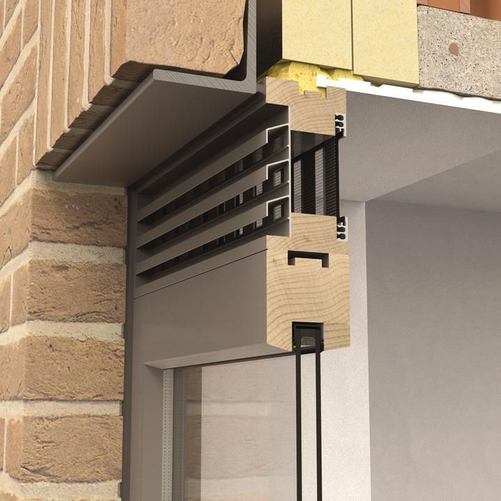 Ventilation window vent - T100 / T130 / T150 - RENSON