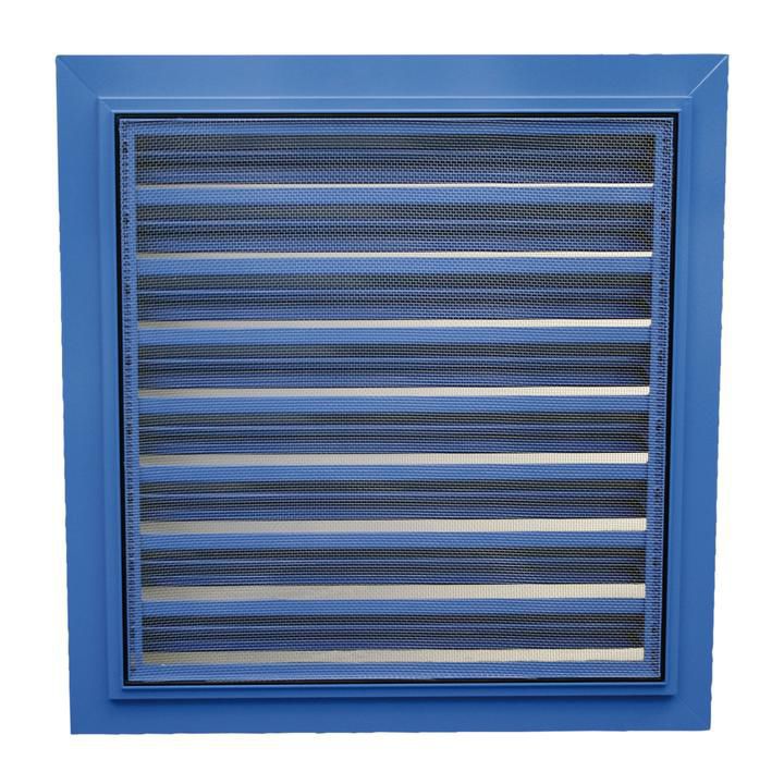 Aluminum ventilation grill - 484 - RENSON - square / exterior / home