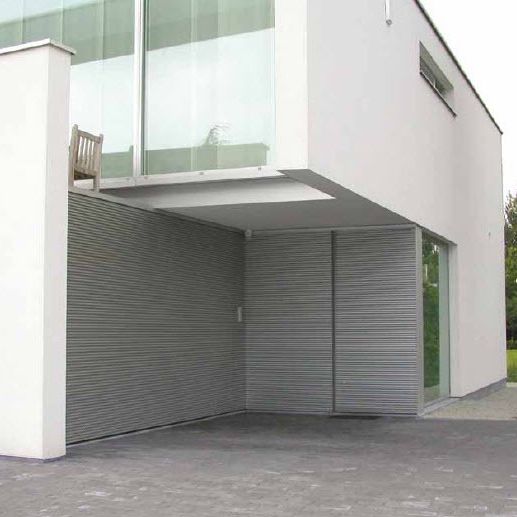 Strip cladding - LINIUS® L.033V - RENSON - aluminum / gypsum plaster ...