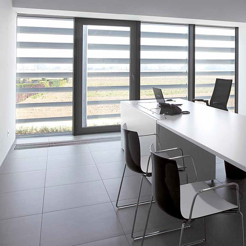 Aluminum solar shading - ICARUS® AERO ICA.250 - RENSON - for facade ...