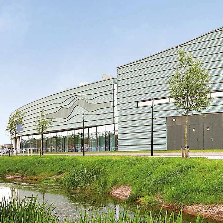 Panel cladding - LINIUS® L.066.06 - RENSON - aluminum / gypsum plaster ...