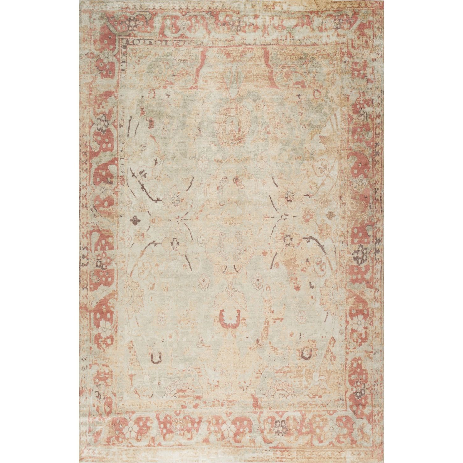Contemporary rug - HALINA - STARK CARPET - patterned / wool / silk