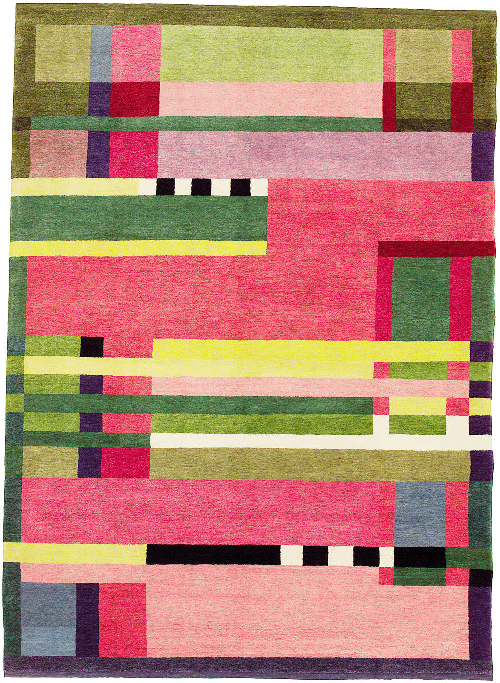 Contemporary rug - 639 - Christopher Farr - patterned / wool / rectangular