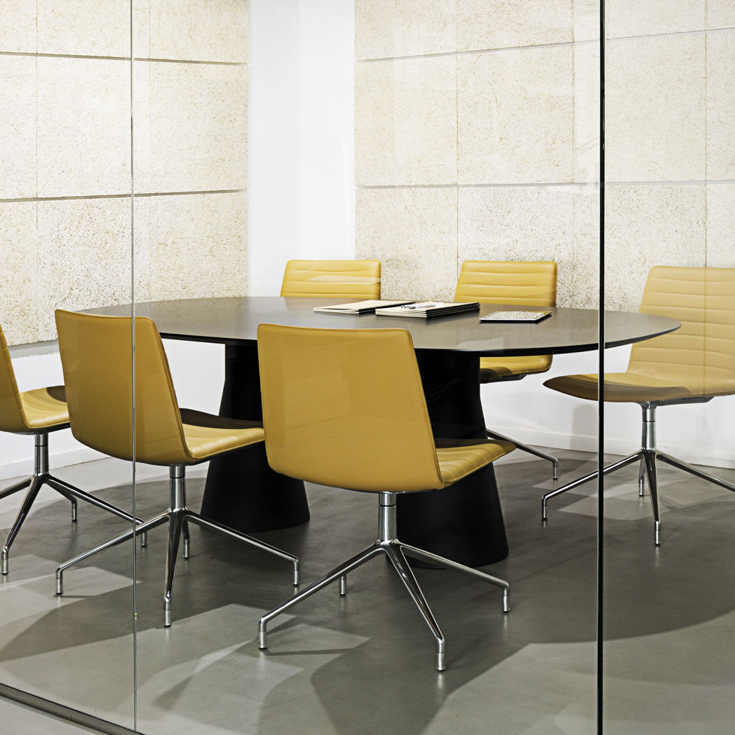 Contemporary conference table - REVERSE - Andreu World - oak ...