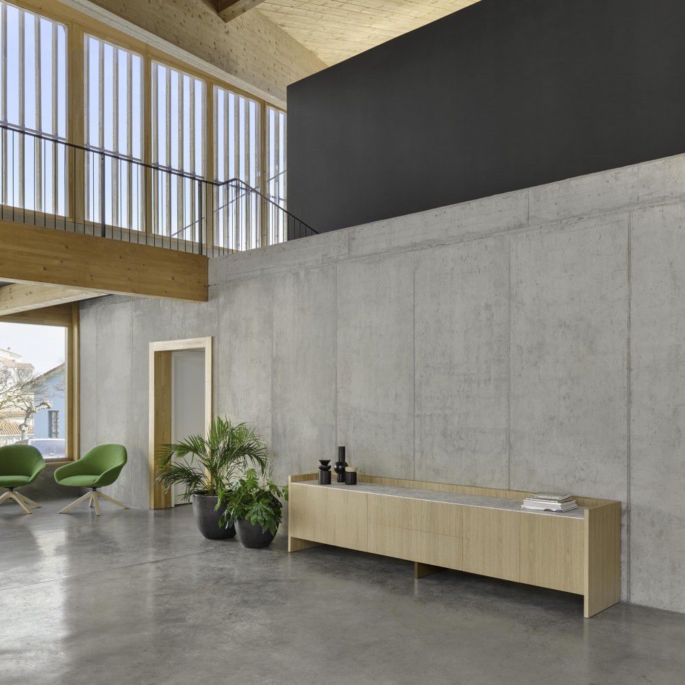 Contemporary sideboard - TEMPO - Andreu World - wooden / modular / with ...