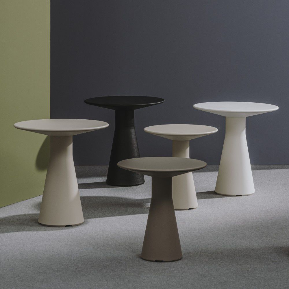 Contemporary coffee table - REVERSE TP - Andreu World - basalt ...