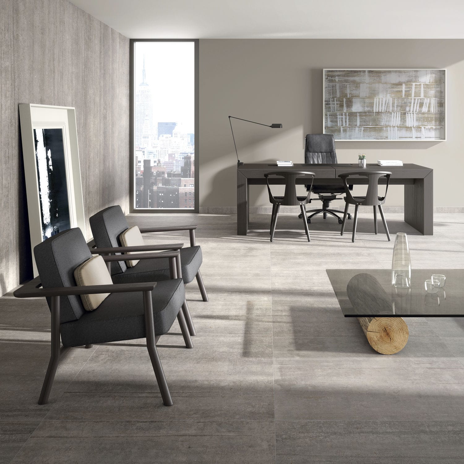 Porcelain stoneware tile - GROUND - INALCO - smooth / natural finish ...