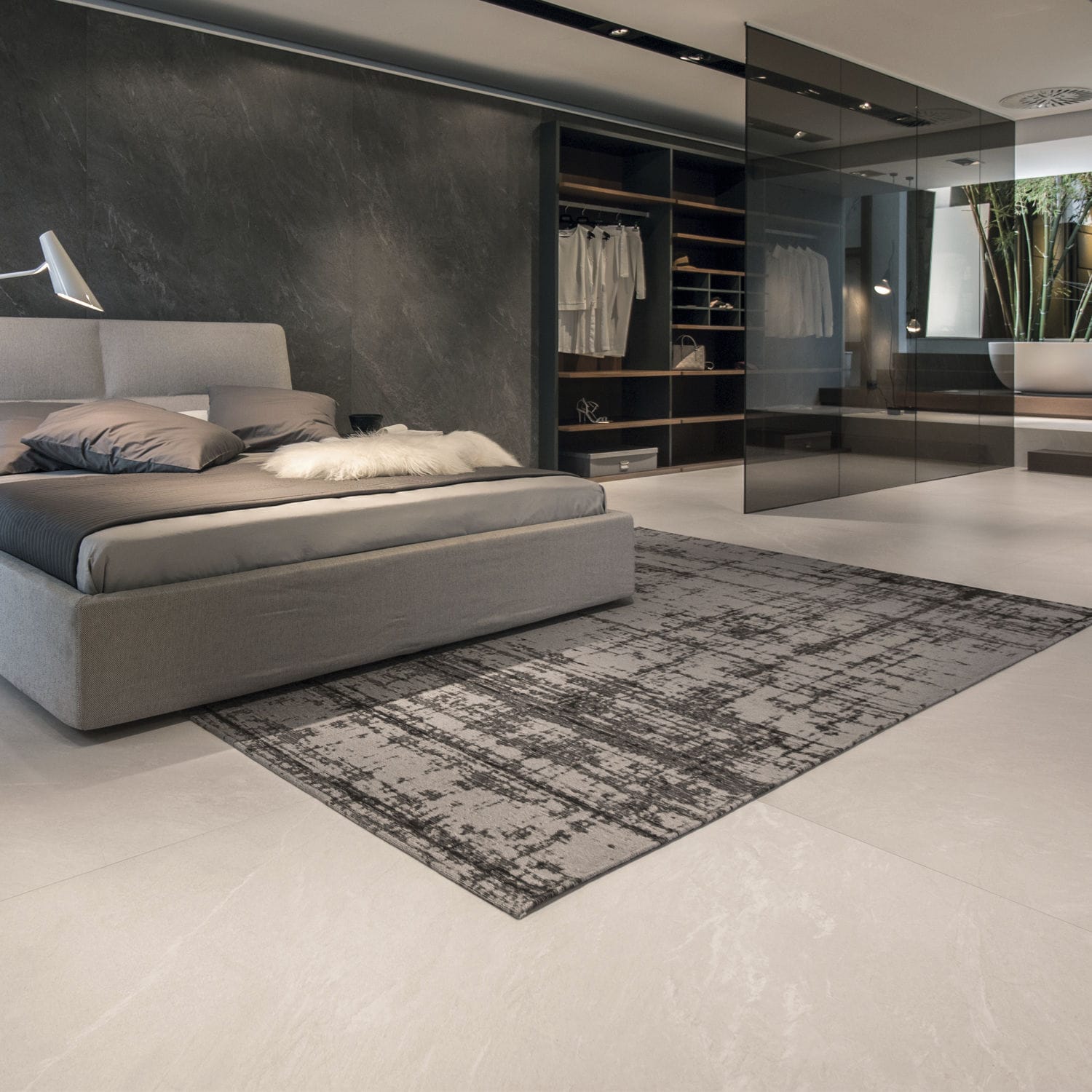 Porcelain stoneware tile - PACIFIC - INALCO - bush hammered / natural ...