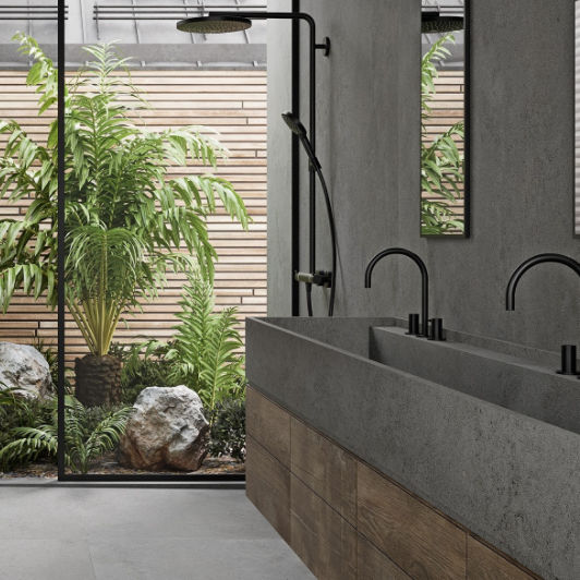 Indoor tile - ASTRAL - INALCO - bathroom / wall / porcelain stoneware