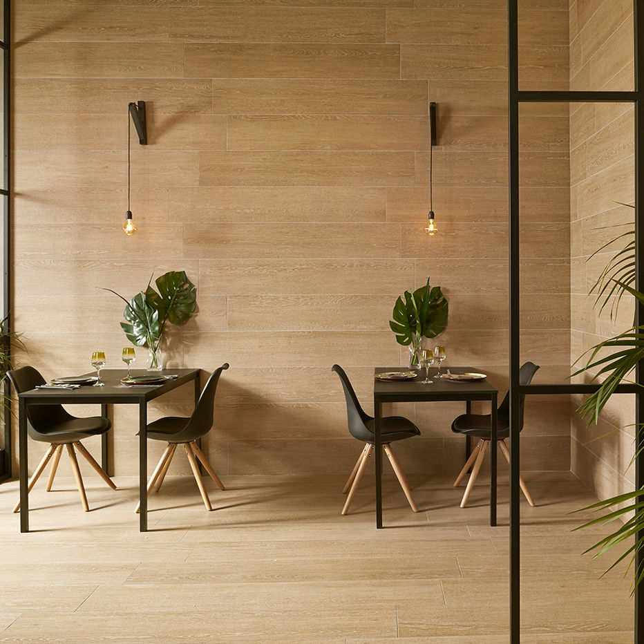 Porcelain stoneware tile - SAVIA - KERABEN - matte / indoor / outdoor