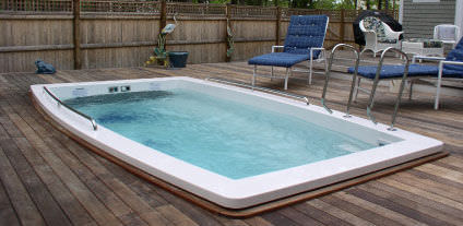 Built-in swim spa - 600-S - SwimEx, Inc. - other shapes / not specified ...