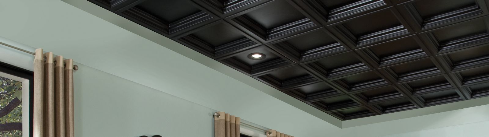 Armstrong Coffered Drop Ceiling | Shelly Lighting