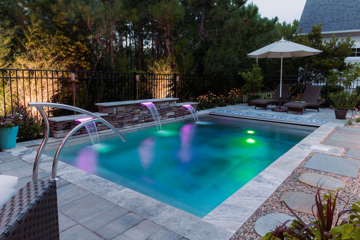 Overflow swimming pool - MPOOL - Bradford Products LLC - prefab ...