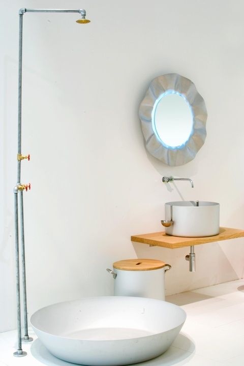 Contemporary bathroom - CHEF - Rapsel International Srl - oak