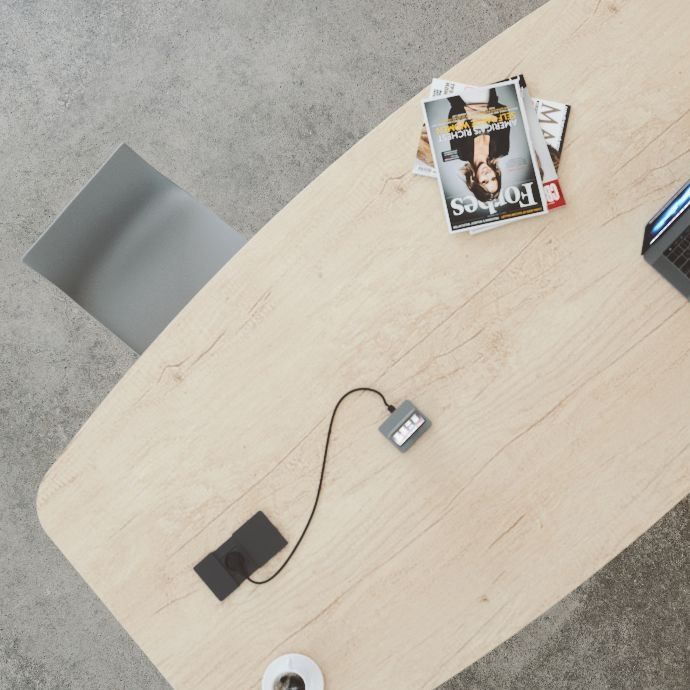 Metal cable trunking - ELECTRIFICATION - Buronomic - desk / commercial ...