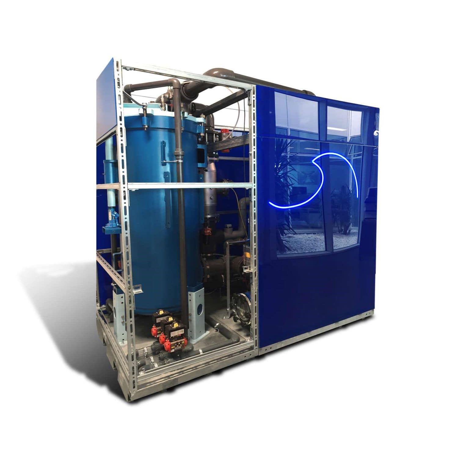 Element pool filtration system - Shark - Myrtha Pools - for public pool