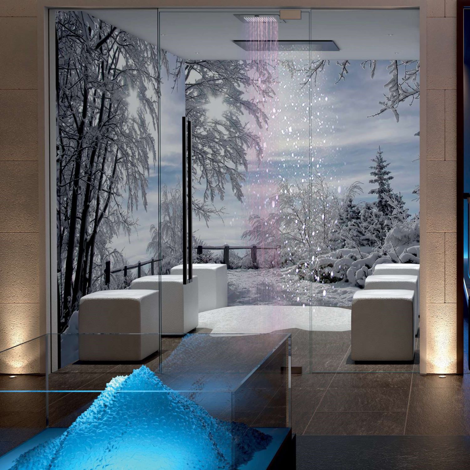 Cold room - Frigidarium - Myrtha Pools