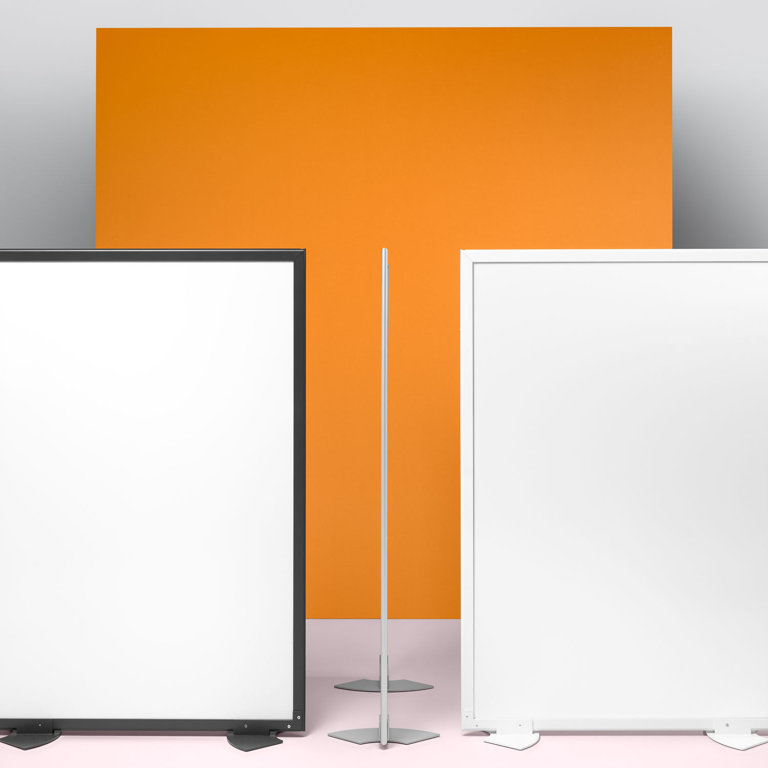 Magnetic board - 300/PI - PLANNING SISPLAMO - erasable / white / floor ...