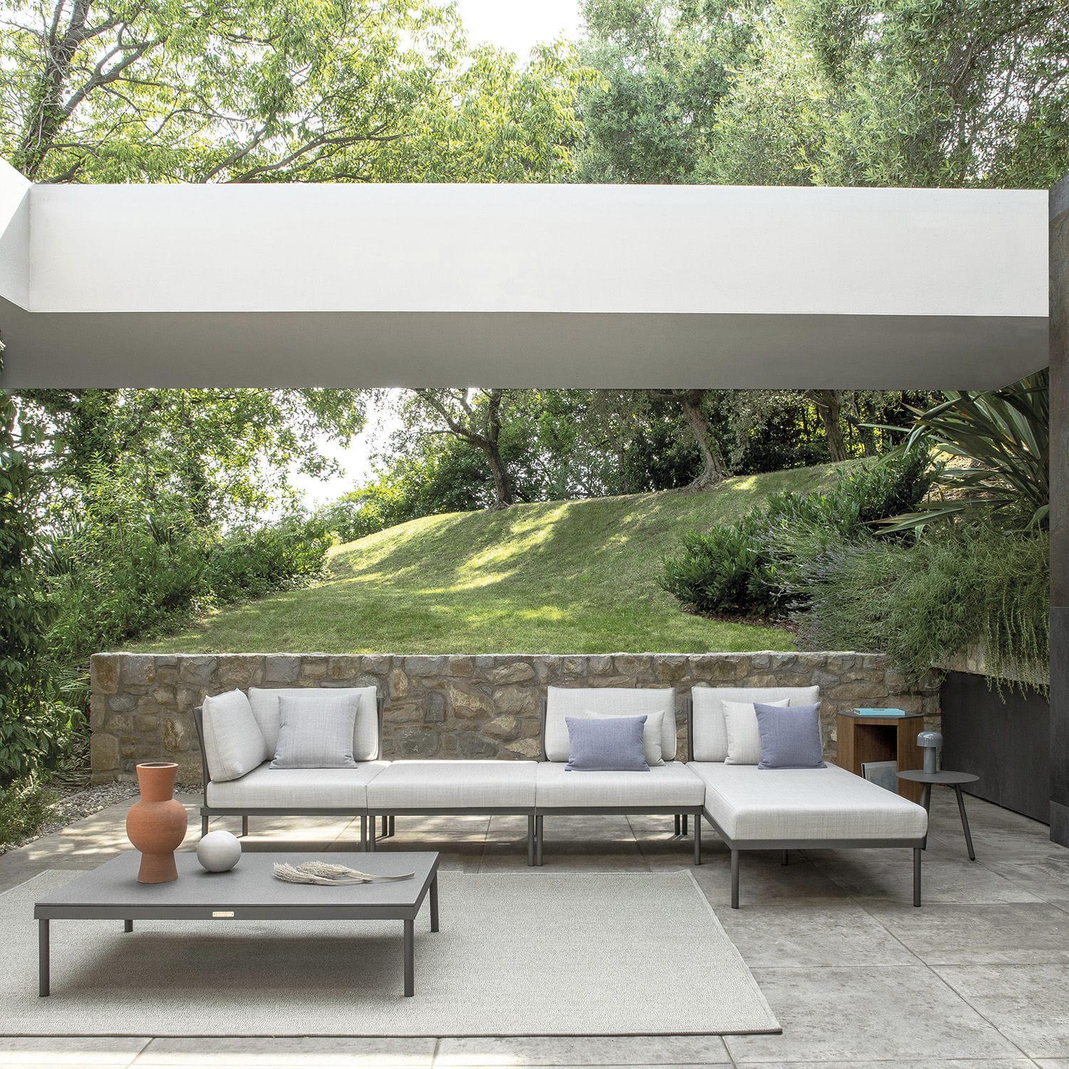 Modular sofa - FLASH - Atmosphera - corner / contemporary / outdoor