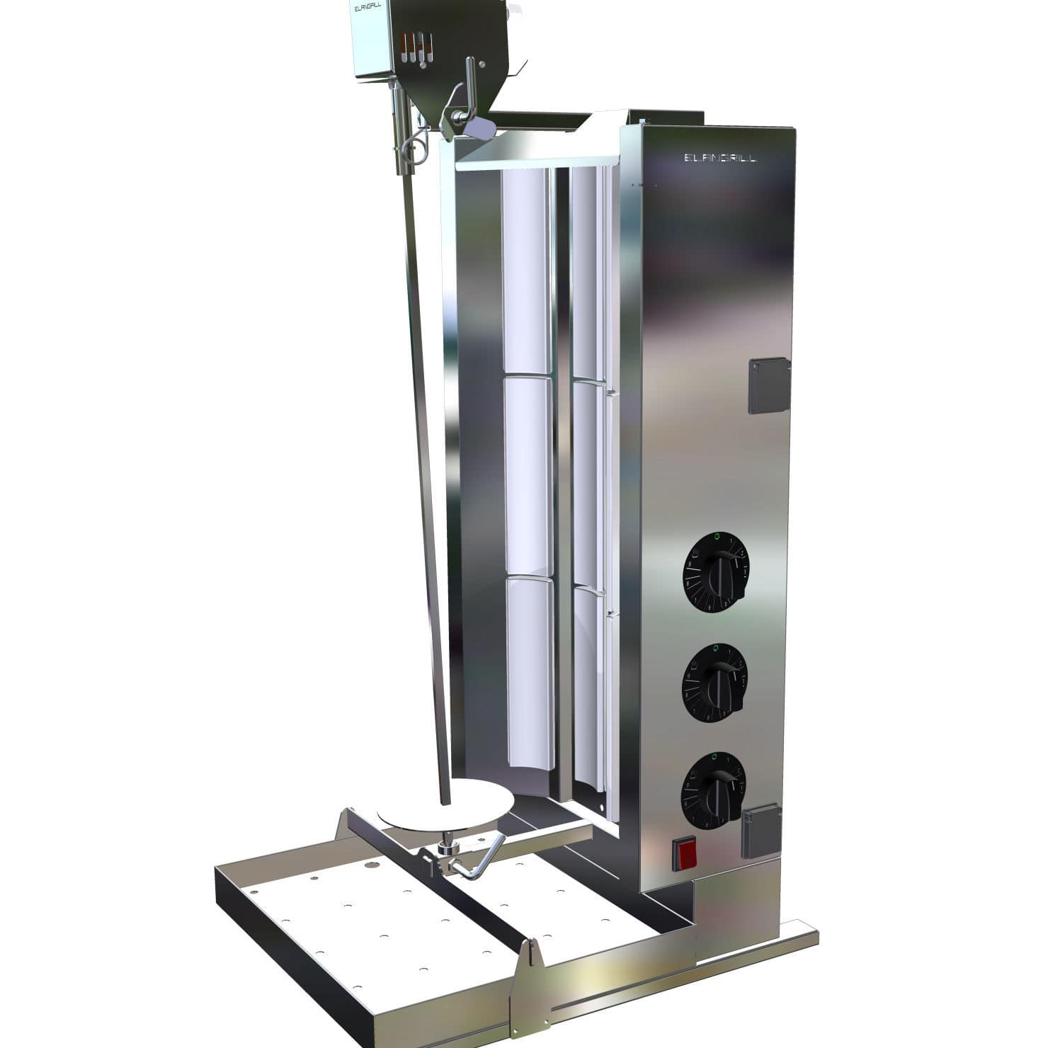 Commercial kebab machine - GHIROS V2 - ELANGRILL