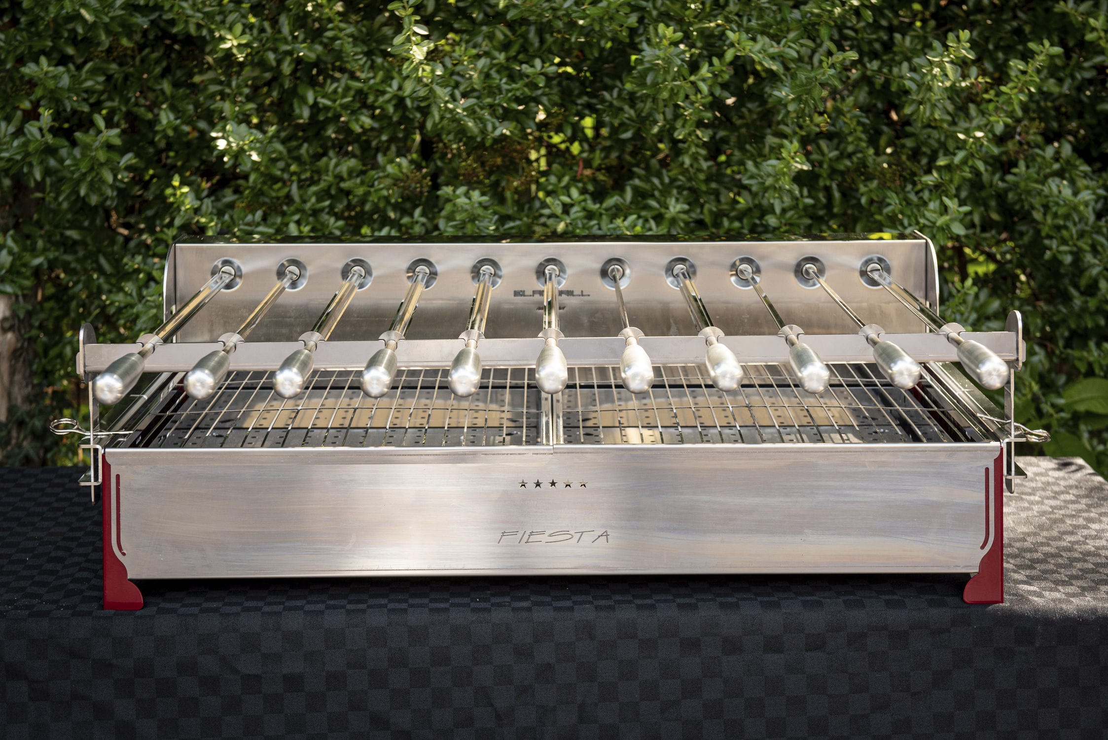 Charcoal barbecue - CMP 900 - ELANGRILL - free-standing / metal