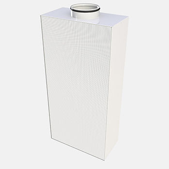 Ceiling displacement air diffuser - ZRE / ZRW - HALTON - floor / rectangular