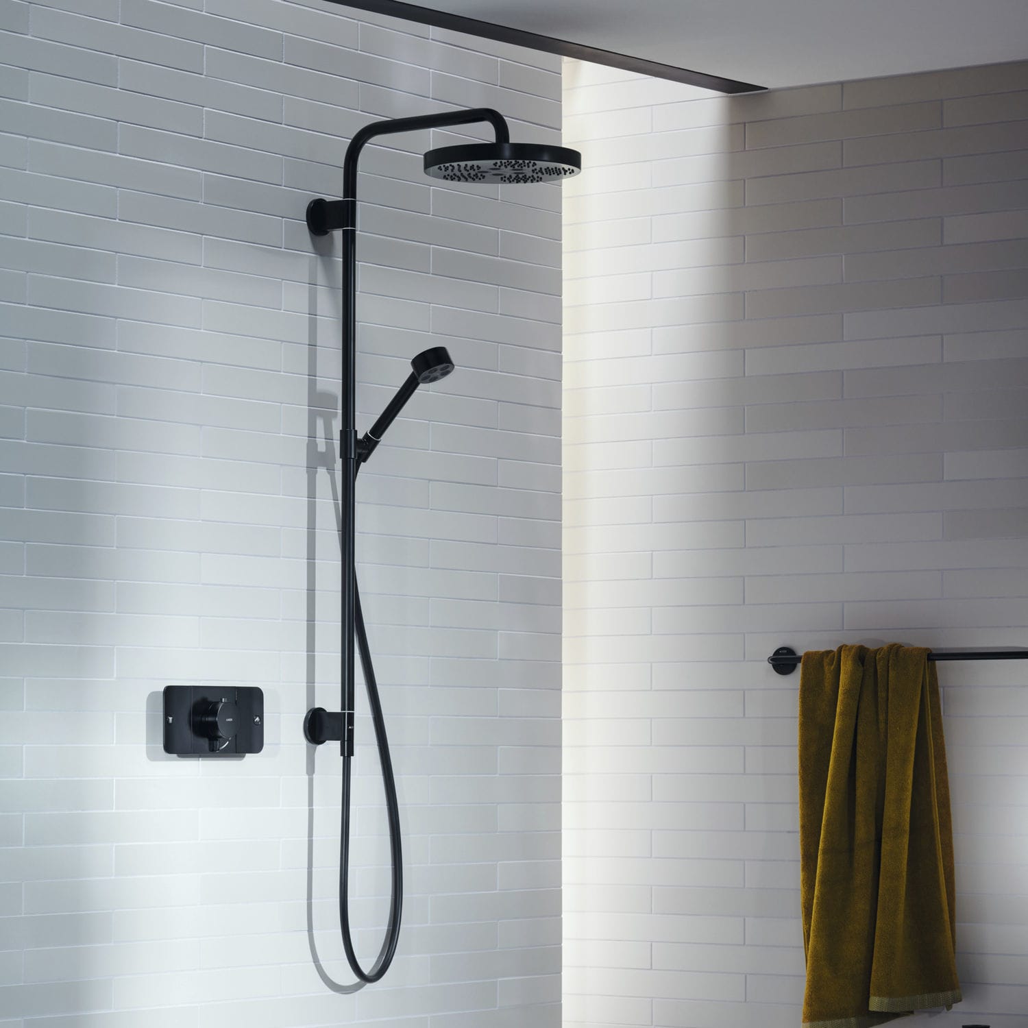 Wall-mounted shower set - 48790000 - Axor - contemporary / rain