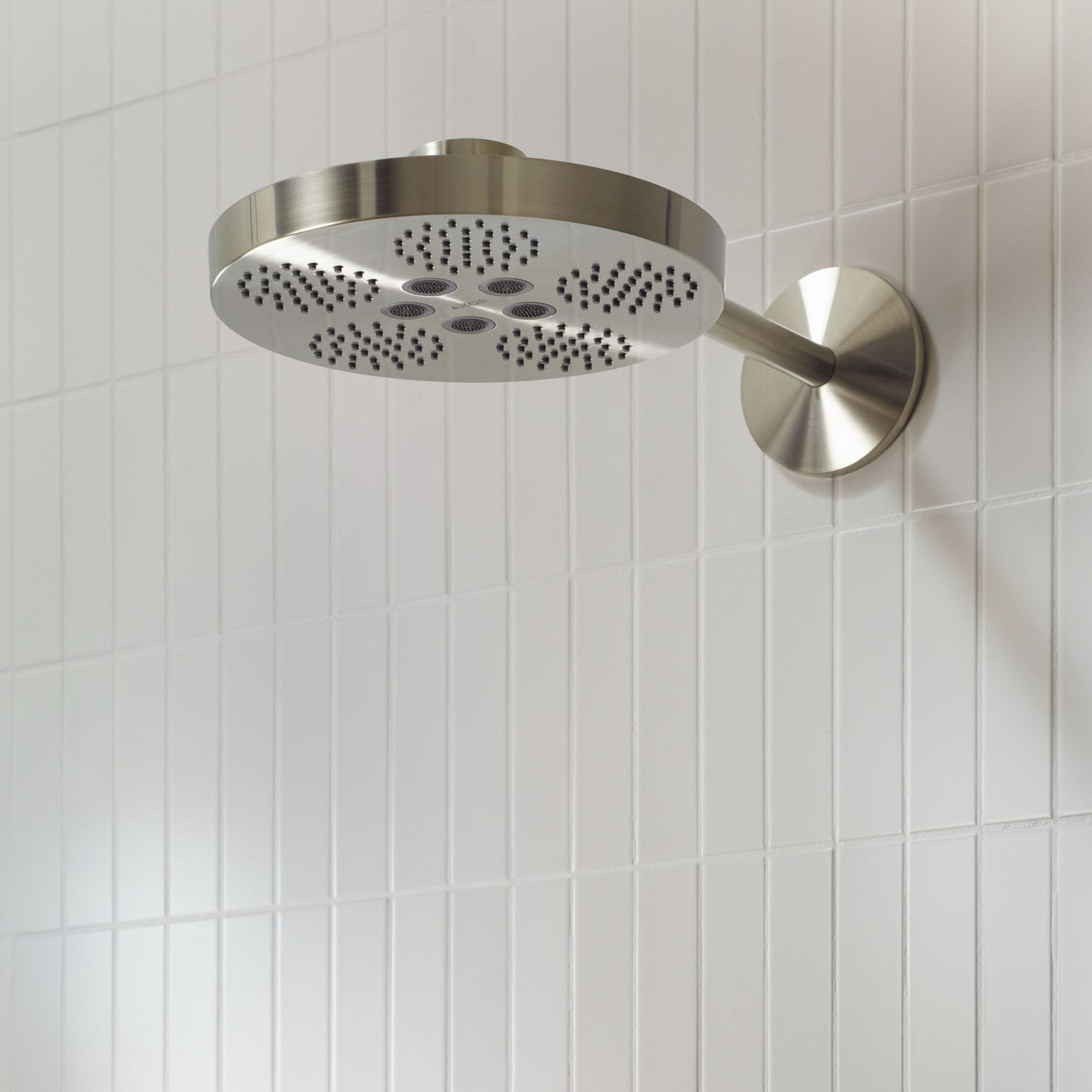 Wall-mounted shower head - 48492000 - Axor - round / rain / commercial