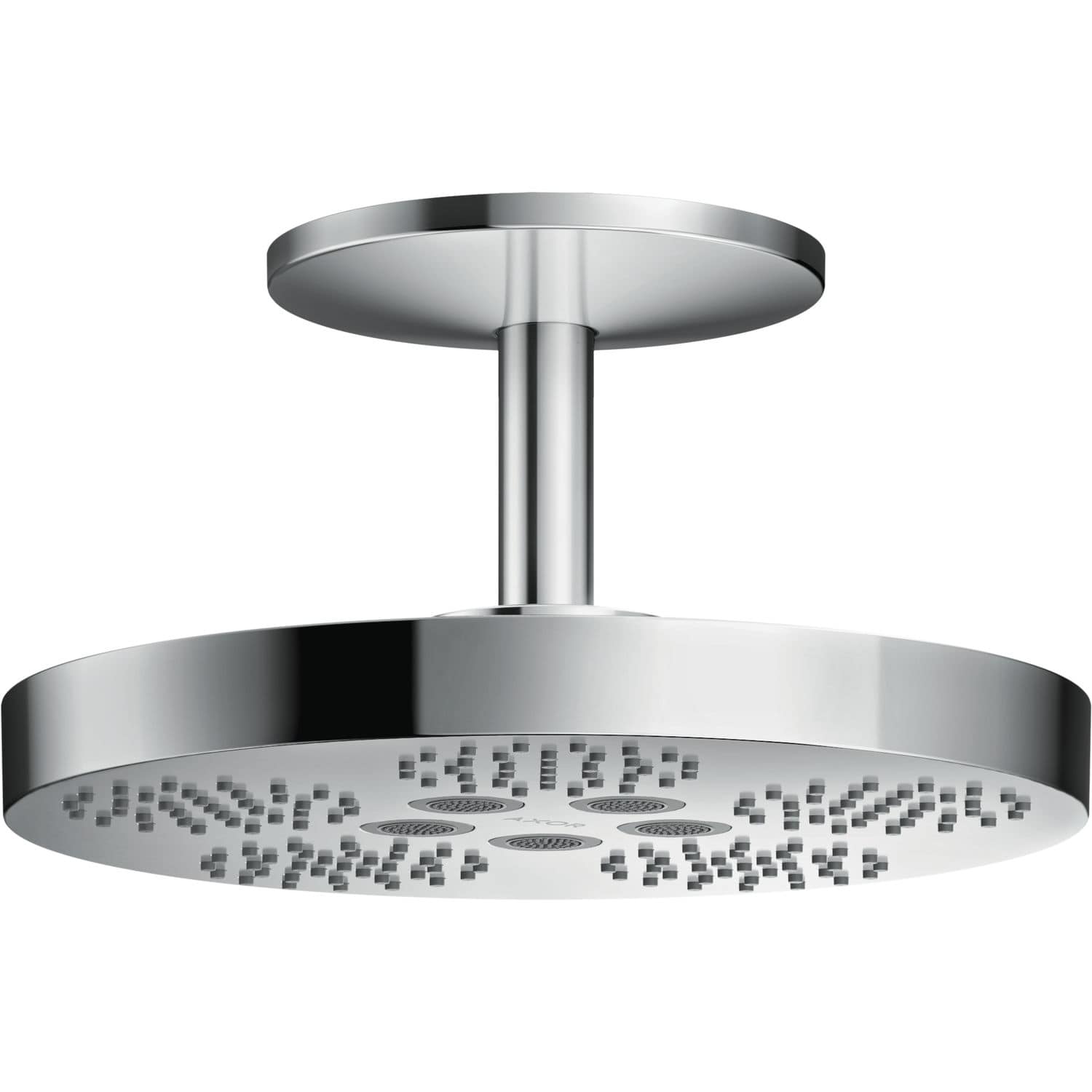 Ceiling-mounted shower head - 48494000 - Axor - round / rain