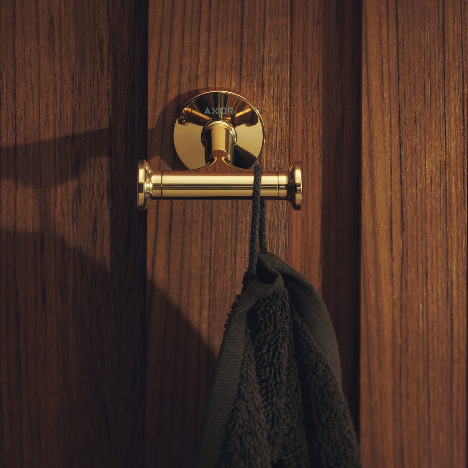 Contemporary robe hook - 42812000 - Axor - metal / double / bathroom