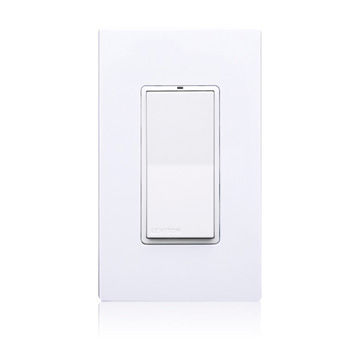 Light switch - WSS20-GXN - LEVITON Lighting - push-button / recessed ...