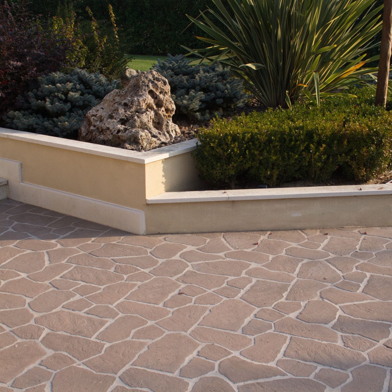 Concrete paving slab - OPING PALLADIAN PORPHYRY - MASPE PAVINGS ...